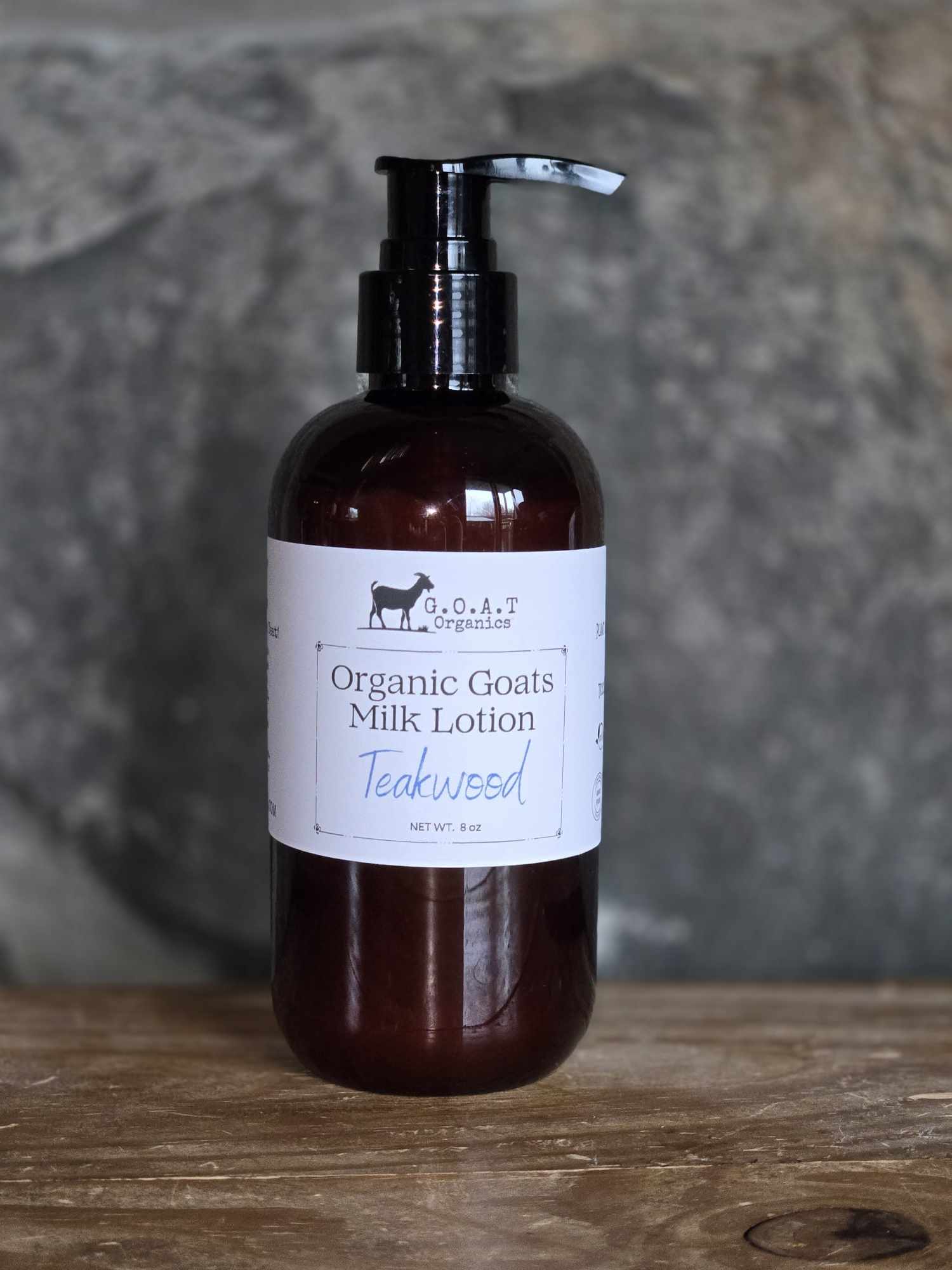 Teakwood Organic Goat Milk Lotion – G.O.A.T ORGANICS